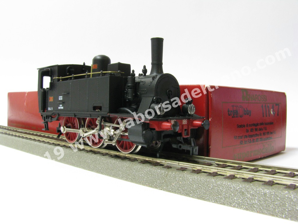Rivarossi - 11147 Locotender Gr 851 186 FS, ep. III/IV - Serie TrenHobby