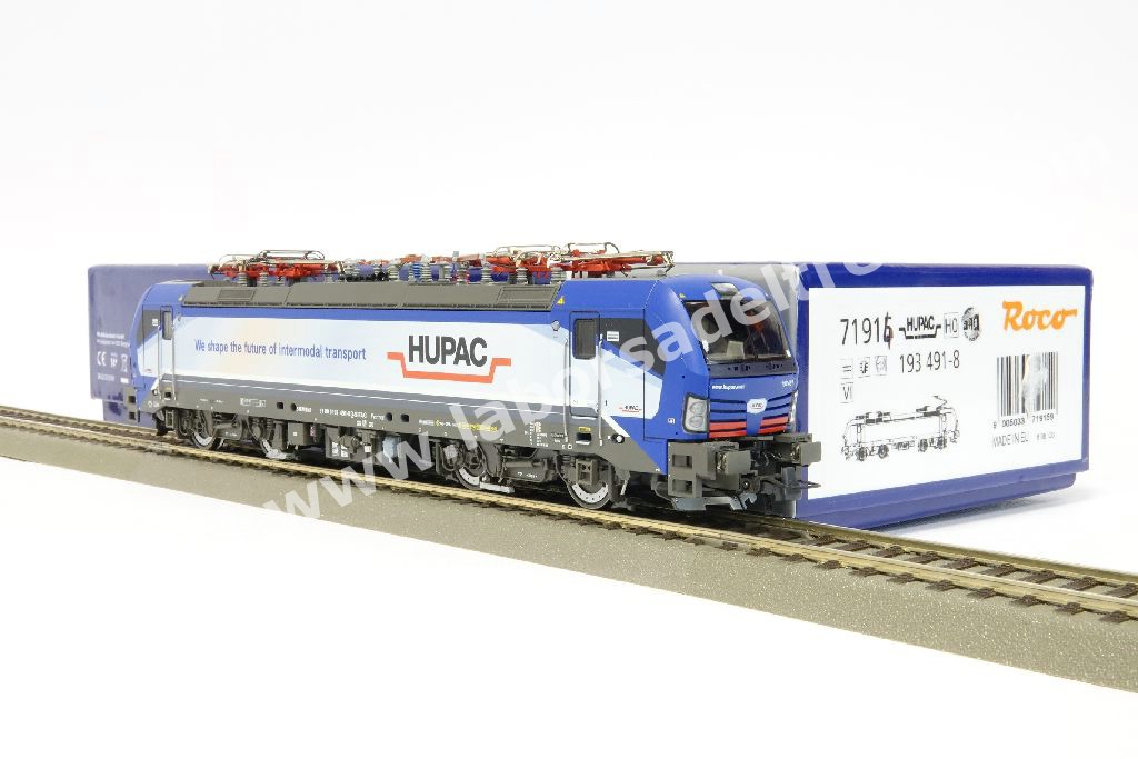 Roco - 71914 Locomotiva elettrica SBB/HUPAC Br 193 490, livrea HUPAC ...