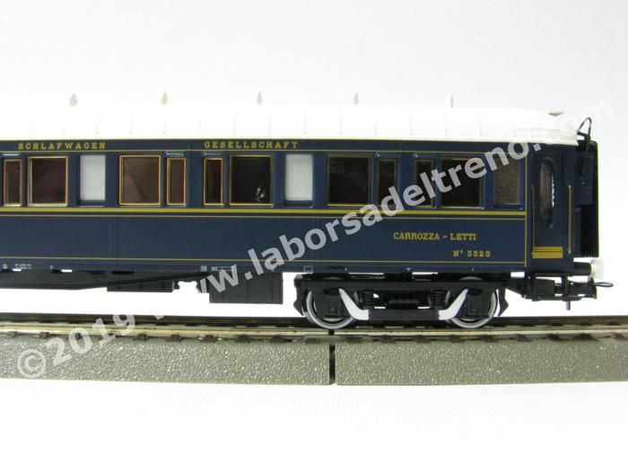Rivarossi - HR4144 Coppia vetture letto LX della CIWL del convoglio Venice Simplon Orient ...