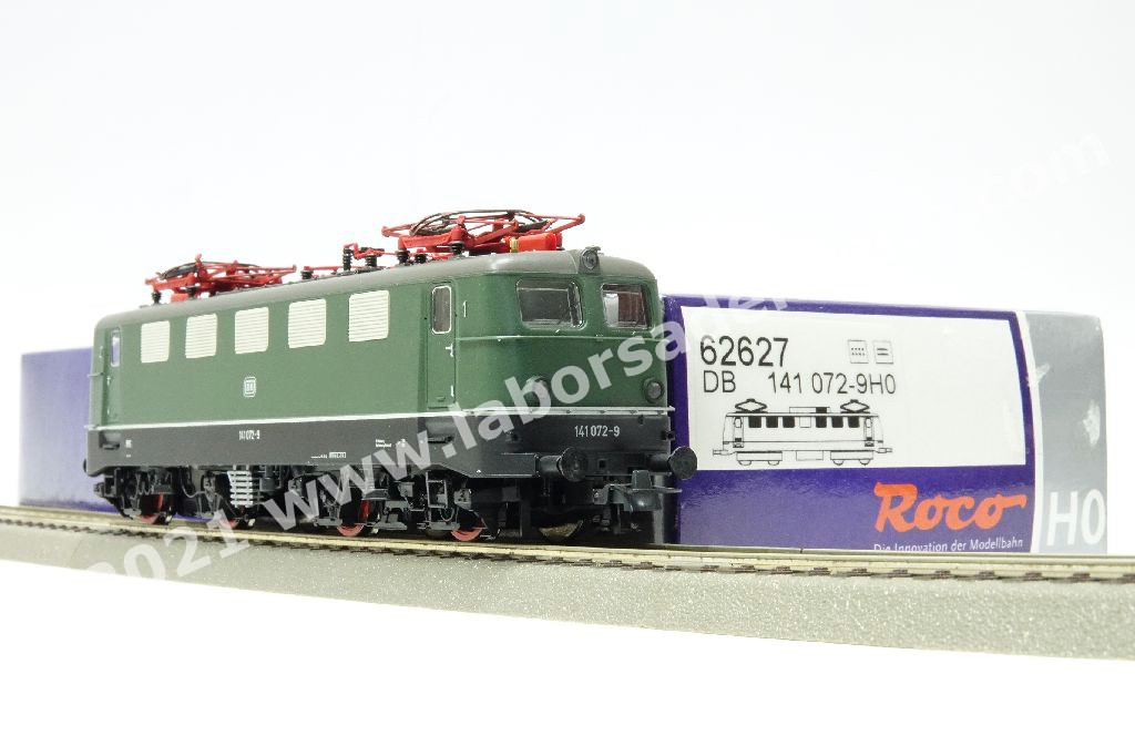 Roco - 62627 Locomotiva elettrica Br 141 delle DB, livrea verde, ep. IV