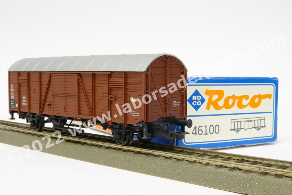 Roco - 46100 Carro chiuso Gumrhs 46 delle DB, ep. III