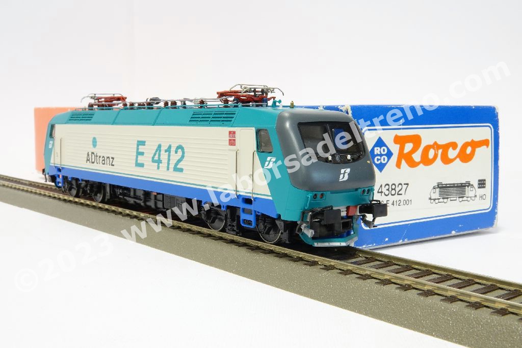 Roco - 43827 Locomotiva elettrica FS E 412 ADtranz, livrea XMPR, epoca V