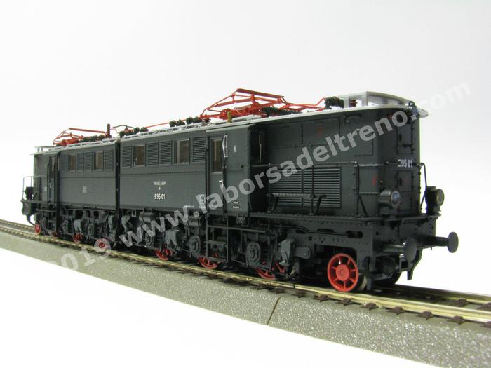 Brawa - 43158 Locomotiva Elettrica DRB E95 01, Livrea Grigia con stemma ...