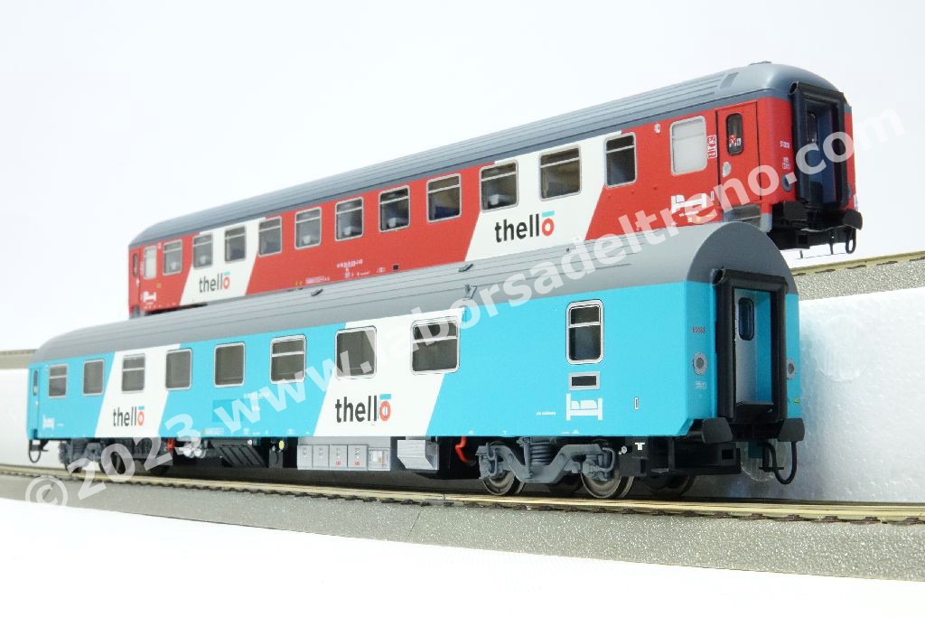 Acme - 55224 Set C EuroNight 'Thello', composto da una carrozza letti ...