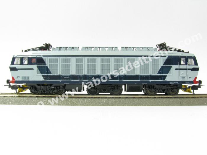 Lima - 208136L-S Locomotiva elettrica FS E 633 002 pantografo Faiveley, logo TV, ep. IV/V - motore G