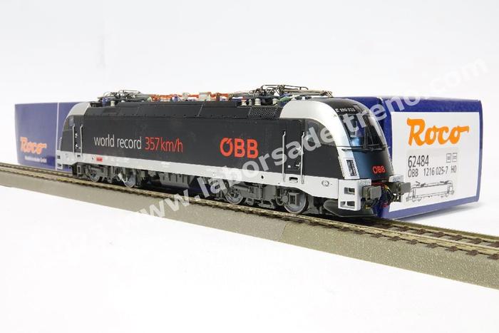 Roco - 62484 Loco el. 1216 World record delle OBB, livrea nera, ep. V