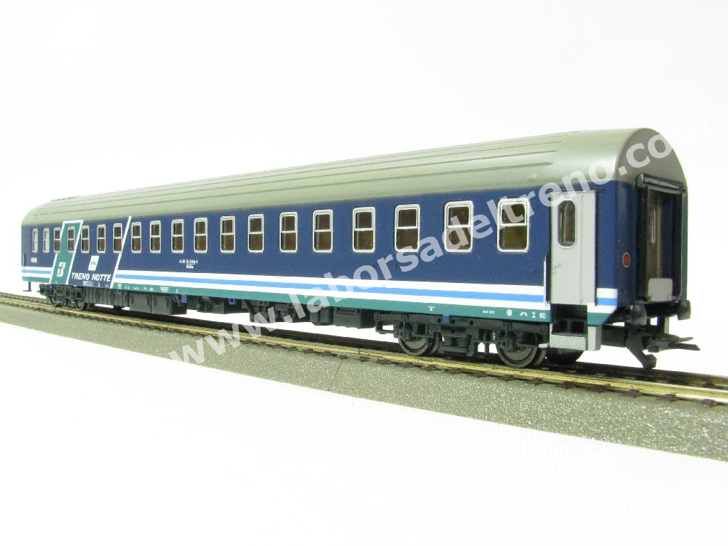 Acme - 16004 Carrozza letti tipo T2S delle FS, livrea XMPR Treno Notte ...