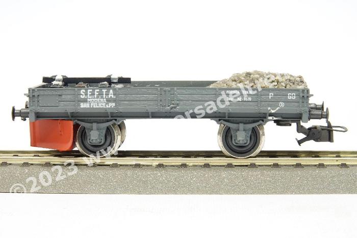 Rivarossi - 2035 Carro spartineve con carico ghiaia della SEFTA