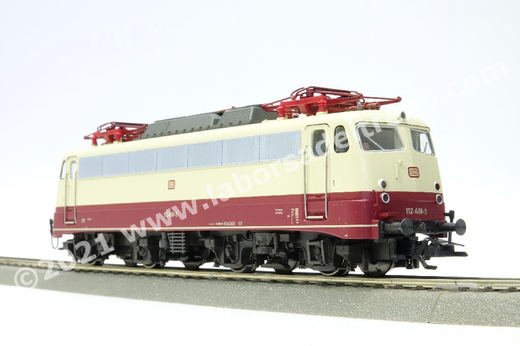 Trix - 22064 Locomotiva elettrica DB Br 112 Bugelfalte, livrea ...