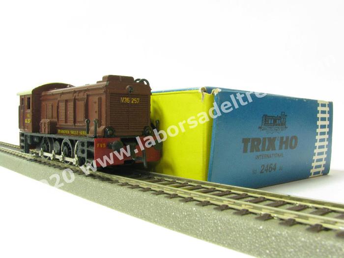 Trix - 2464FVS Locomotiva diesel da manovra, a tre assi, V36 della ...