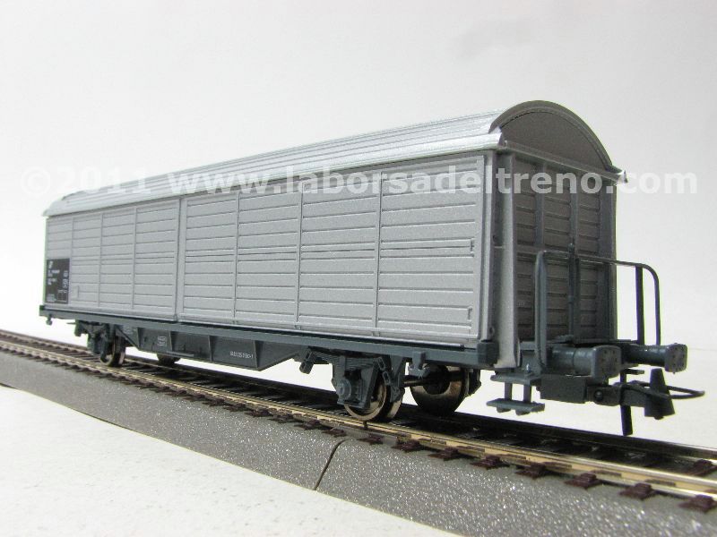 Roco - 66439 carro merci tipo Hbis FS, logo XMPR nero su fondo bianco ...