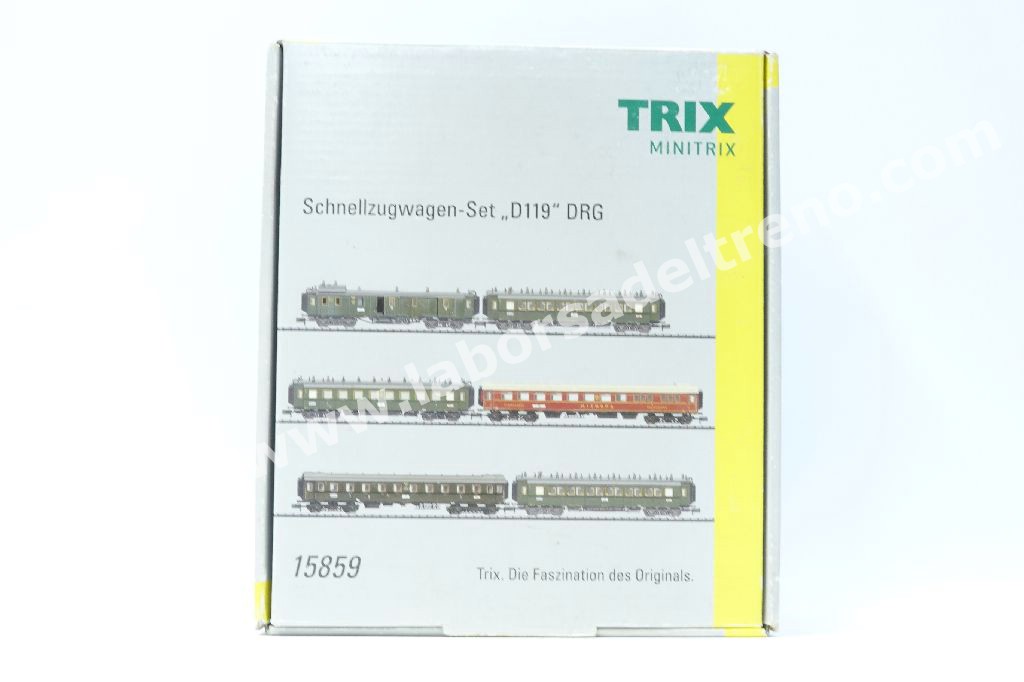 Trix - 15859 Convoglio espresso 'D119' delle DRG composto da un ...