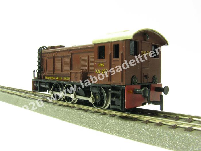 Trix - 2464FVS Locomotiva diesel da manovra, a tre assi, V36 della ...
