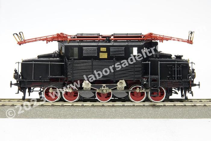 Lemaco - H0-101A Loco elettrica trifase E 570 001 delle FS, livrea nera ...