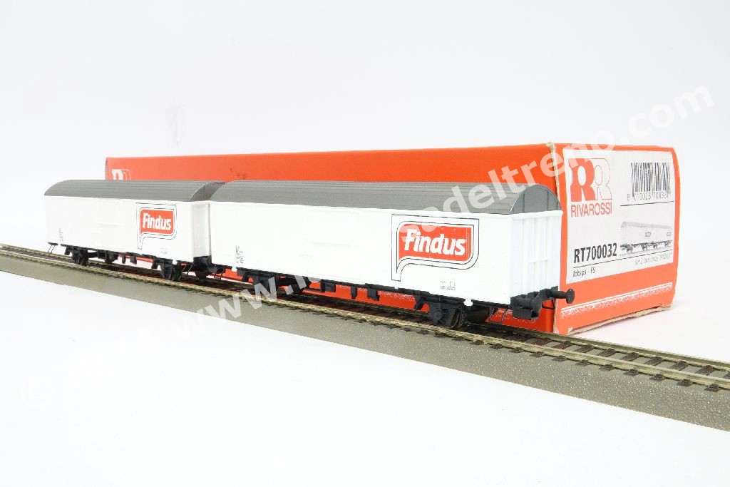 Rivarossi - RT700032 Coppia di carri isotermici FS tipo Ibblps della ...
