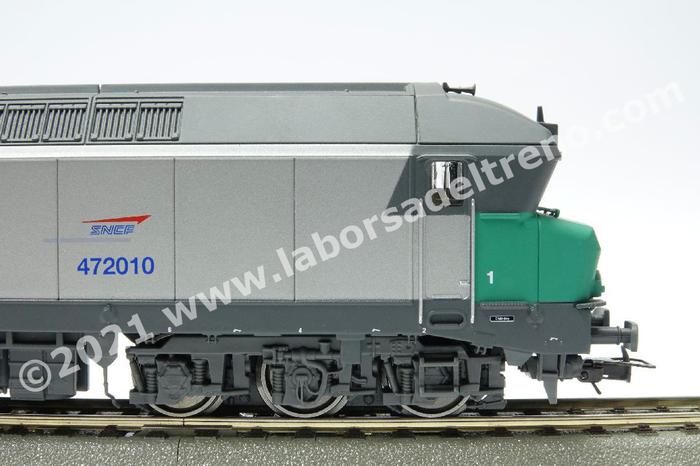 Jouef - HJ2602 Locomotiva desel SNCF CC7200, livrea FRET verde/bianco ...