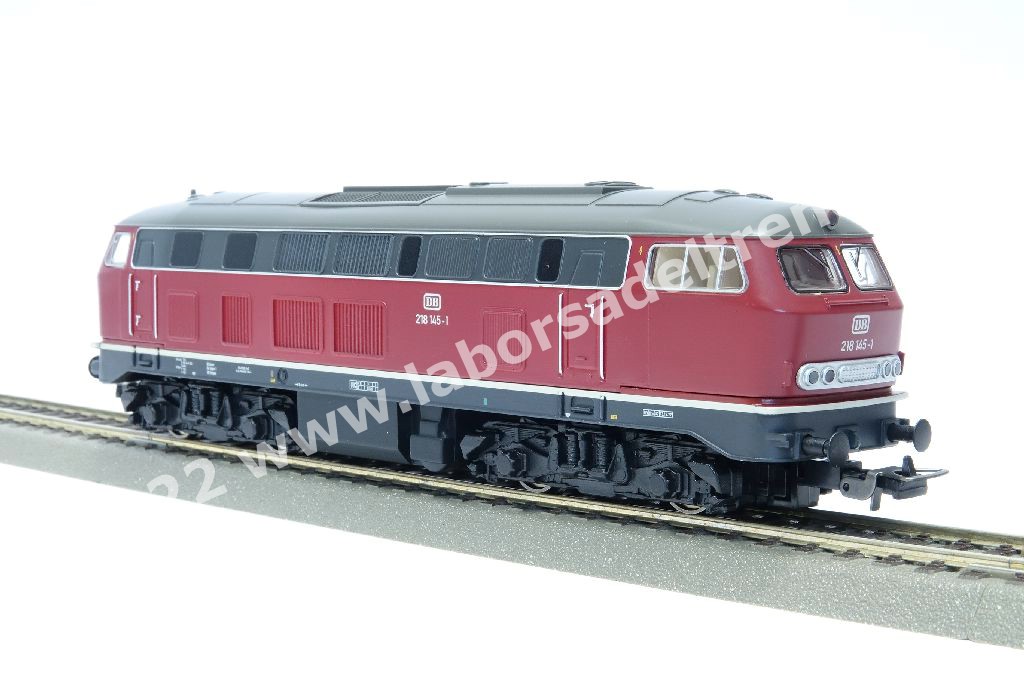 Piko - 57907 Locomotiva diesel DB Br 218, livrea bouerdeaux, logo ...