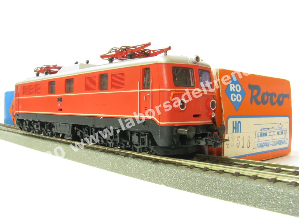 Roco - 43518 Locomotiva elettrica OBB Rh 1110, livrea arancio, logo ...