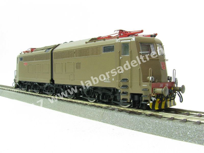 Acme - 60481 Locomotiva elettrica FS E 645 018 con griglie laterali supplementari, livrea ...