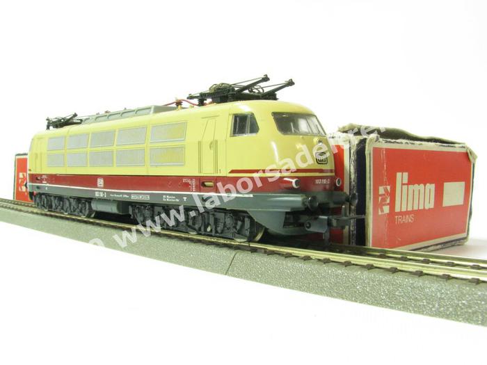 Lima - 8100L Locomotiva elettrica DB Br 103 con carenature nere, epoca IV