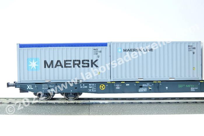 Igra model - PI96010066 Carro intermodale DB AG MFD Rail tipo Sggnss da ...