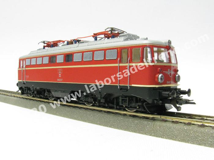 Roco - 63607 Locomotiva elettrica OBB, E 1042.527, livrea arancio con ...