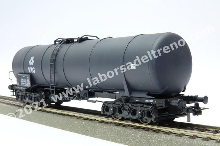 Roco - 46191 Cisterna a carrelli DB, livrea grigiio scuro VTG, epoca IV/V