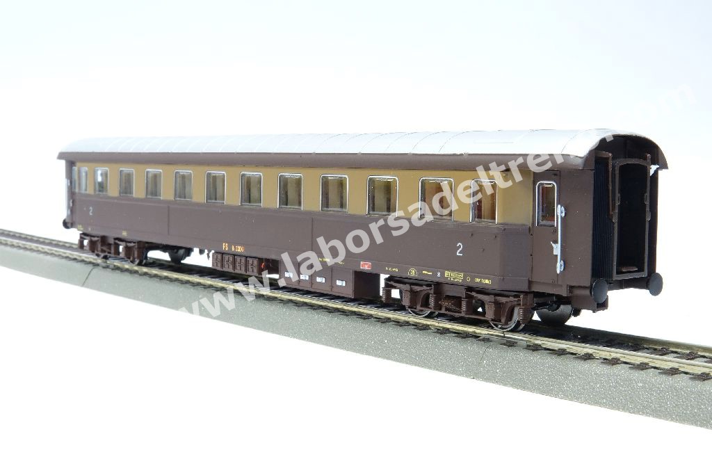 Acme - 51113 Carrozza a scomparti FS Italia di 2° cl. tipo Bz33000 ...