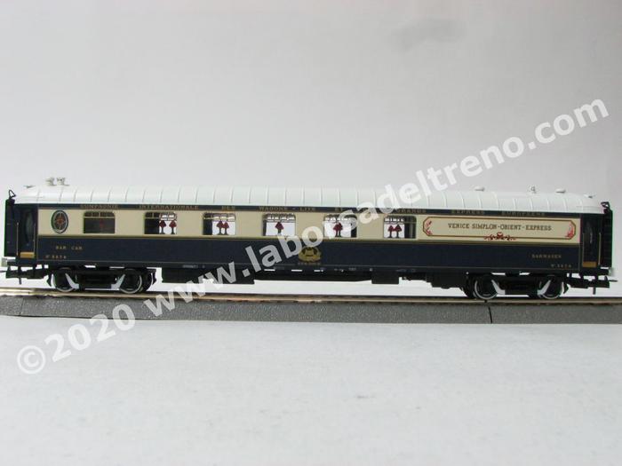 Rivarossi - HR4135 carrozza ristorante/bar CIWL , VSOE, epoca IV
