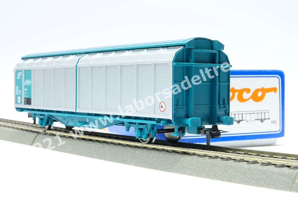 Roco - 46507.3 Carro merci Hbbills FS, livrea e logo XMPR, ep. V