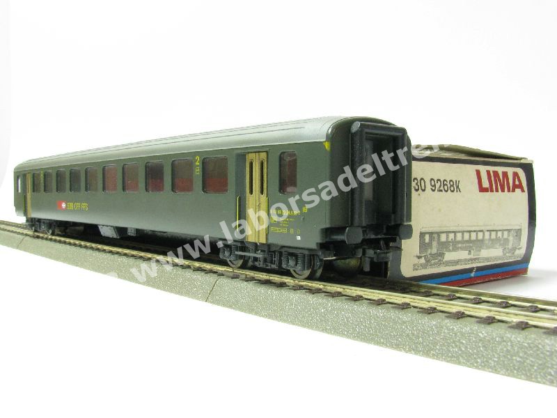Lima - 309268 Carrozza passeggeri SBB, tipo EW-1, 2a classe, livrea ...