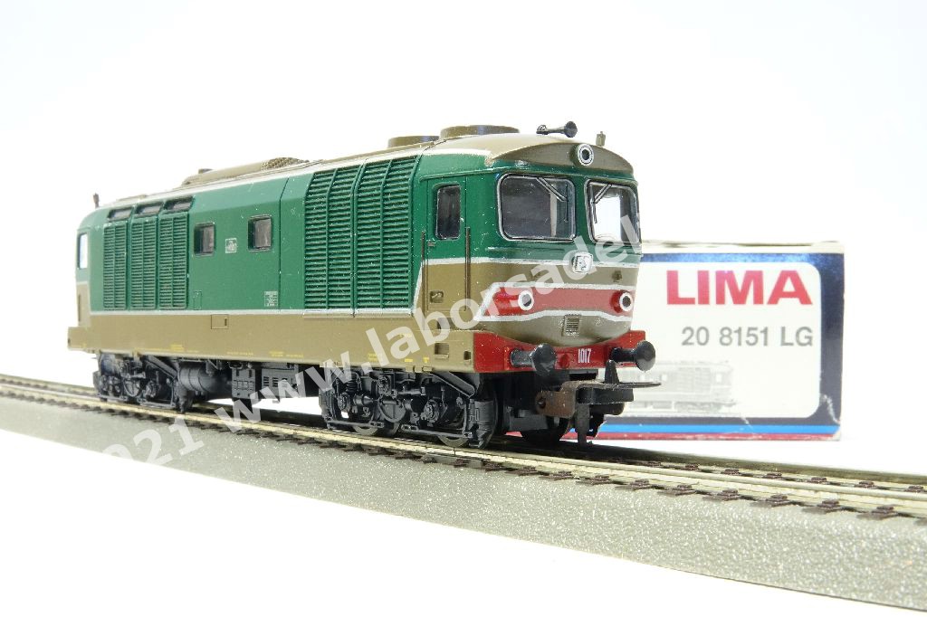 Lima - 208151LG locomotiva diesel FS D 445 1017, livrea di origine ...