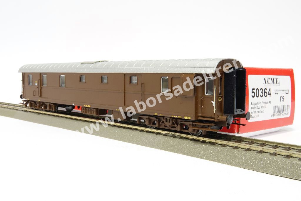 Acme - 50364 Bagagliaio posta FS tipo 1935 serie DUZ 95000, livrea ...