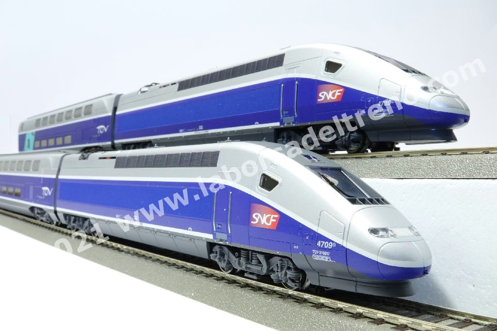 Marklin - 37793 Elettrotreno SNCF TGV Euroduplex a quattro elementi ...