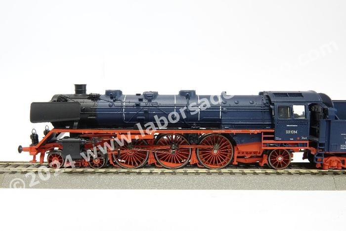 Trix - 22137-01 locomotiva a vapore DB Br 03 1014, livrea blu, epoca IV