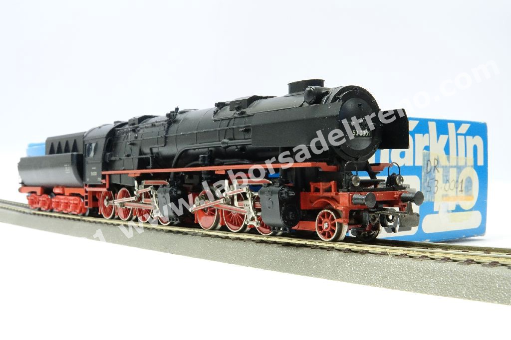 Marklin - 3102 locomotiva a vapore Mallet DRG Br 53 0001, epoca II