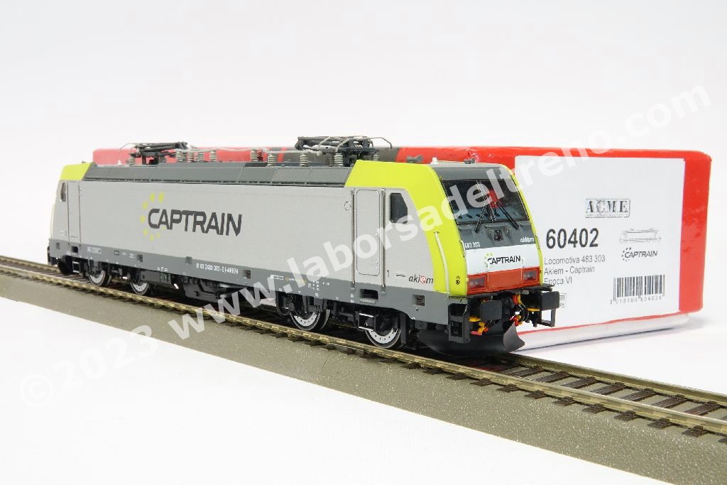 Acme - 60402 Locomotiva elettrica 483 303-0 AKIEM, immatricolata FS, in ...