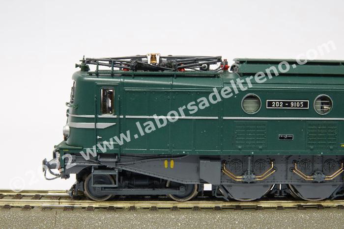 Roco - 62470 Loco elettrica 2D2 9100 GRG2, livrea verde ep. IV