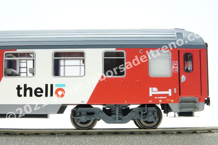 Acme - 50516 Carrozza a cuccette FS Trenitalia tipo UIC-X con tetto ...