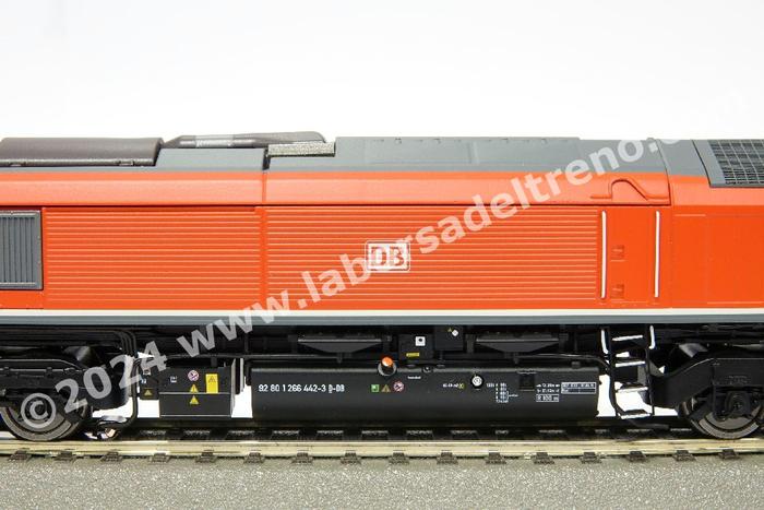 Marklin - 39070 Locomotiva diesel pesante DB AG classe 77, livrea rossa ...
