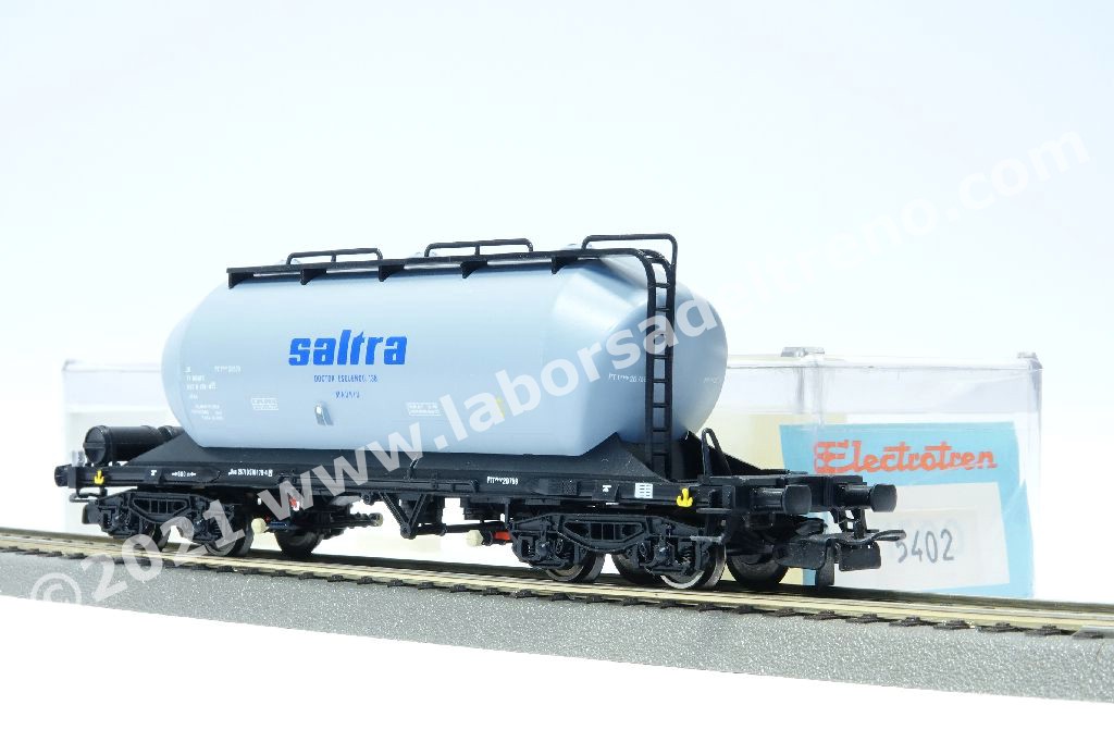 Electrotren - 5402 Carro silos a carrelli RENFE tipo Uas, della ditta ...