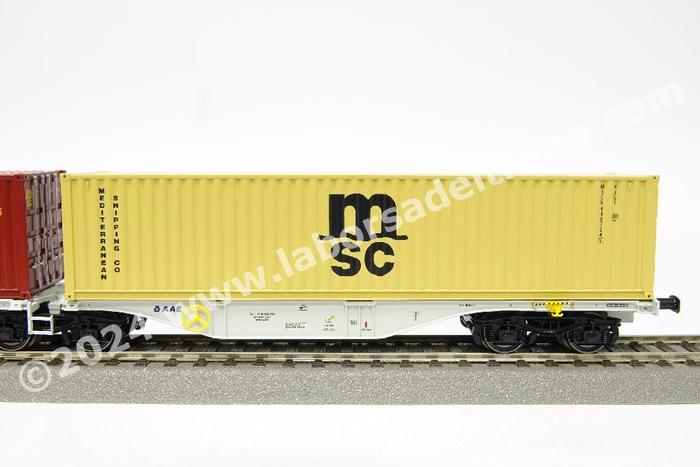 Acme - 40369 Carro bi-modulo intermodale AAE Cargo da 80 ft., telaio ...