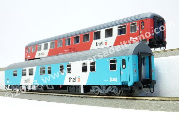 Acme - 55224 Set C EuroNight 'Thello', composto da una carrozza letti ...