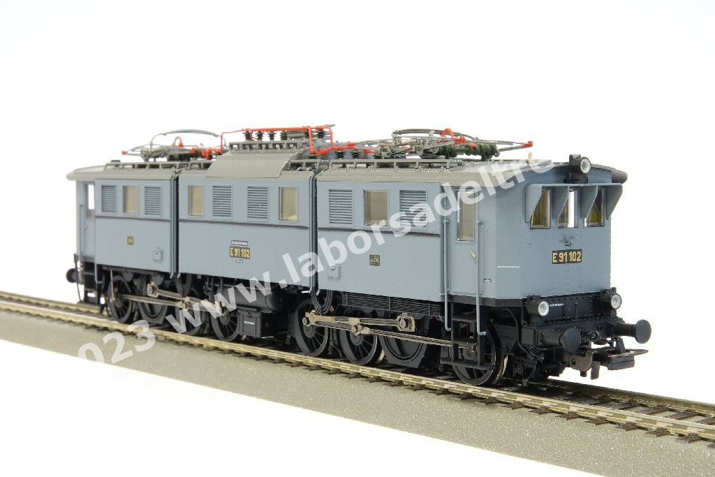 Piko - 51547 Locomotiva elettrica DRG E91 a tre stadi, finestrini con ...