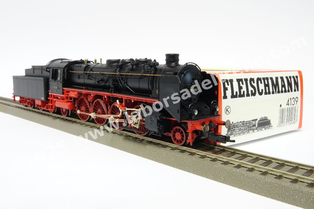 Fleischmann - 4139 Locomotiva a vapore Br 39 204 della DRG, parafumi Wagner, epoca II