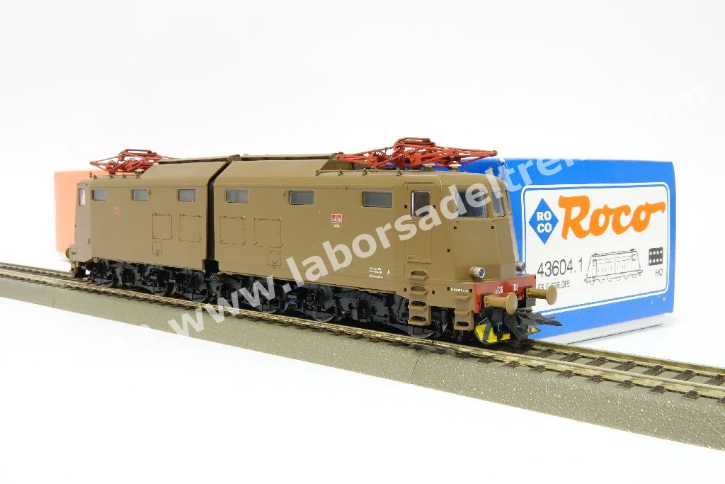 Roco - 43604.1 Locomotiva elettrica FS E 636 085, livrea isabella ...