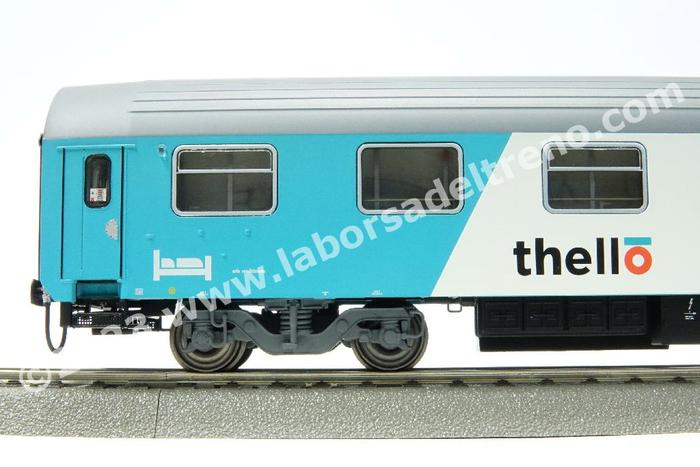 Acme - 55224 Set C EuroNight 'Thello', composto da una carrozza letti tipo MU e una cuccette ...