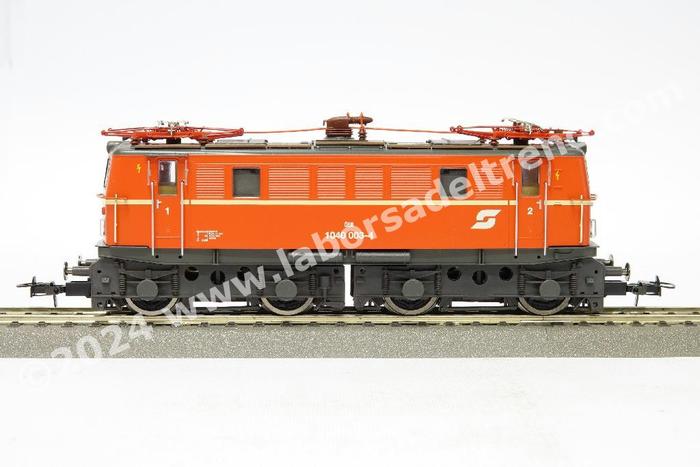 Rivarossi - HR2938 Locomotiva elettrica OBB Rh 1040 003, livrea arancio ...