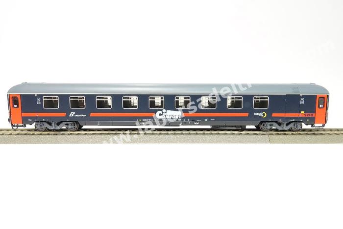 Acme - 55275 Set tre carrozze FS Trenitalia, una letti tipo MU e due cuccette tipo X T4, livrea ...