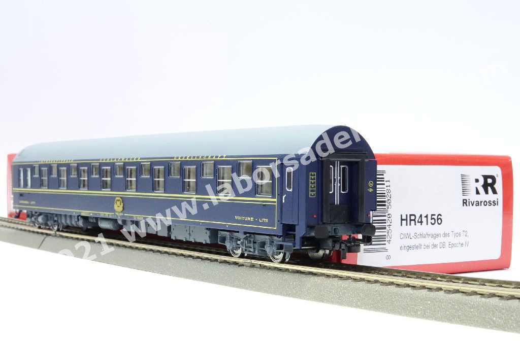 Rivarossi - HR4156 Carrozza letti tipo T2 della CIWL, livrea CIWL, logo CIWL, ep. III/IV